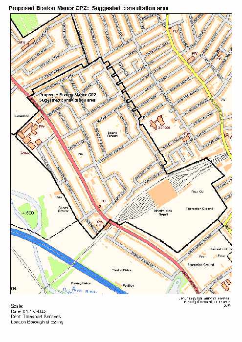 Will Boston Manor have next Controlled Parking Zone?